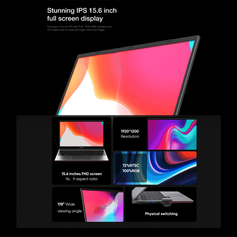 Chuwi CoreBook X Pro Laptop + Free Chuwi Mouse + Free Laptop Bag - Chuwi